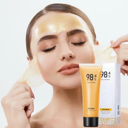 Gold Foil Peel-Off Mask-98.4% Beilingmei Gold Face Mask,for Wrinkles ...