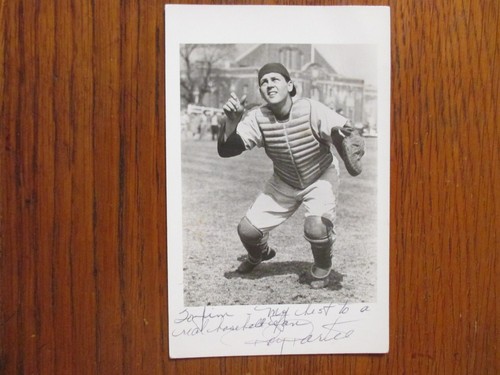 ROY PARTEE Boston Red Sox/Browns Signed Black and White Photo(Died in ...