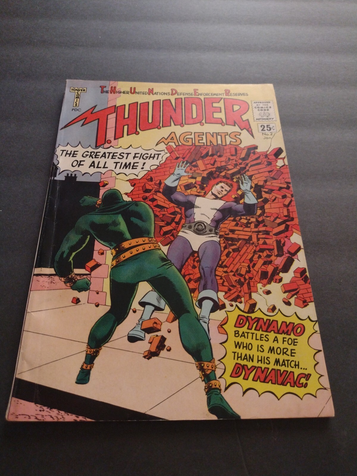 THUNDER AGENTS #2 COMIC BOOK (1966) WALLY WOOD | eBay