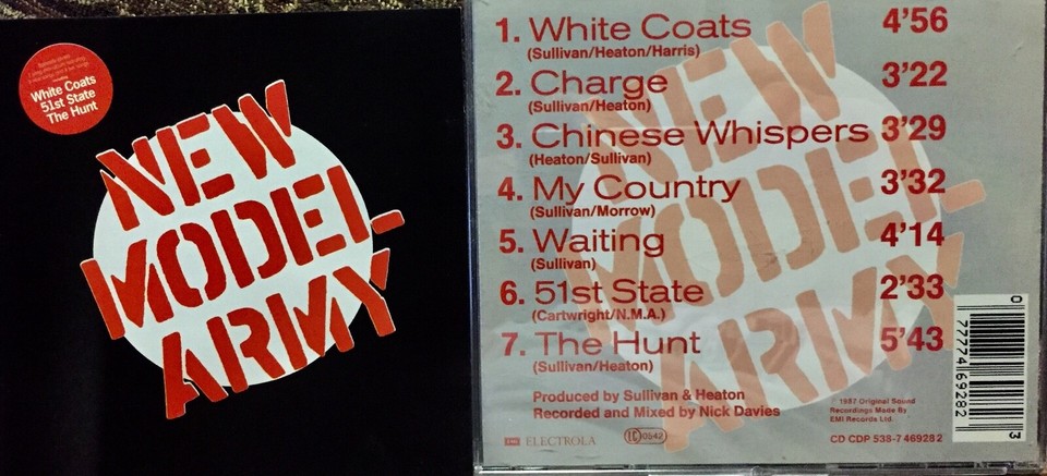 New Model Army New Model Army CD UK | eBay
