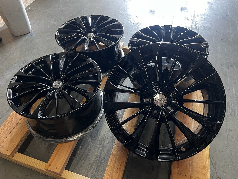 19" INFINITI ENKEI WHEELS RIMS 19X9 FACTORY OEM STOCK ORIGINAL Q50 Q60 ...