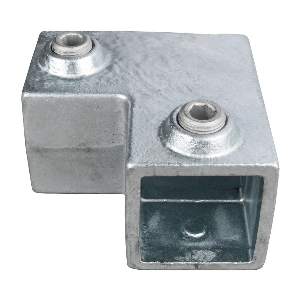Industrial Handrail Galvanised Mild Steel Square Key Clamp Fittings Box ...