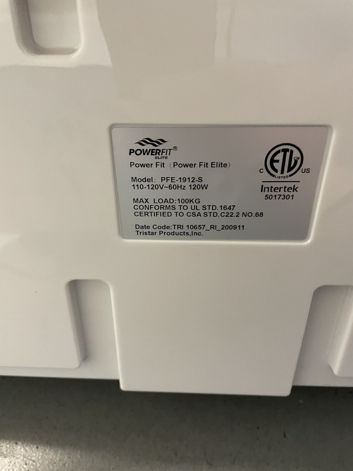 Powerfit Elite Vibration Exercise Board PFE-1912-S with Remote ...