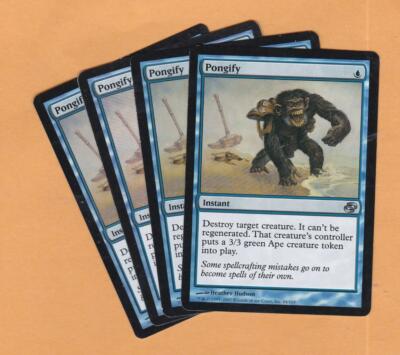 Magic MTG: Planar Chaos: Pongify X 4 | eBay