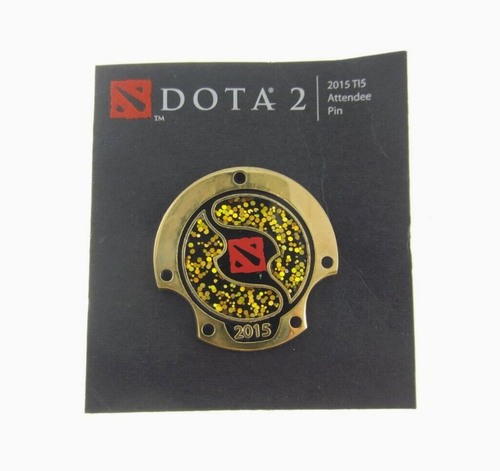 DOTA 2 Aegis Shield TI5 2015 Attendee Pin With Steam Product Key Code ...