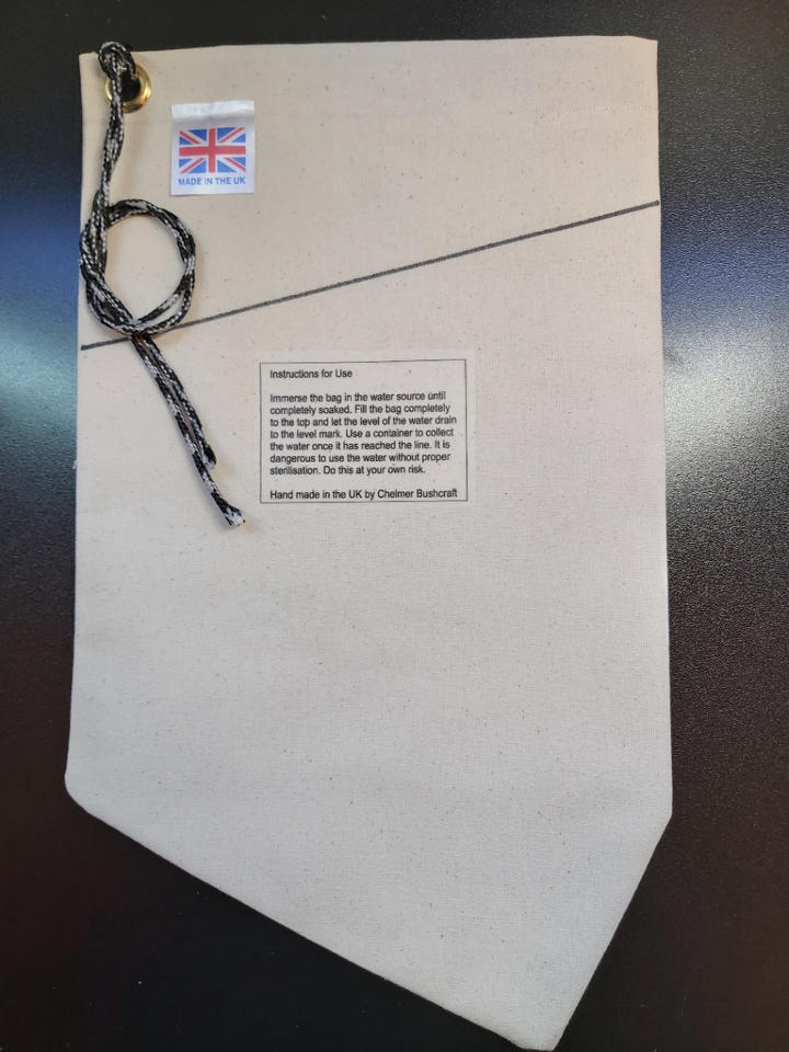 Bushcraft Prepper Survival Millbank Bag for Water Purification, Water ...