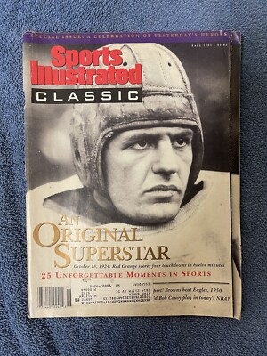 SPORTS ILLUSTRATED CLASSIC (Fall 1991) Red Grange, Mickey Mantle & More ...