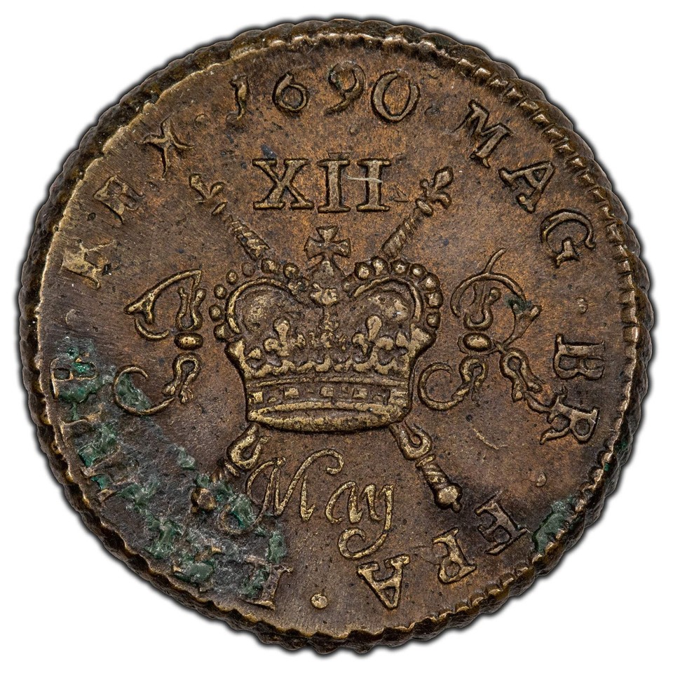 Ireland 1690 May Gun Money Shilling Coin | eBay
