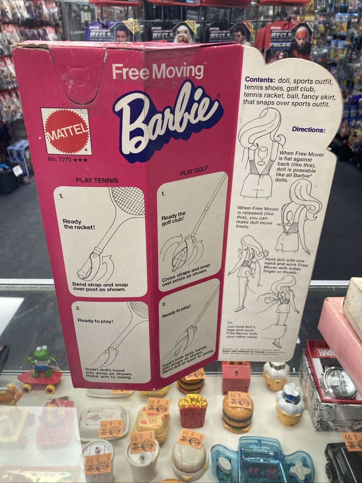 Vintage Free Moving Barbie Doll 1974! Mod Rare. Mattel NRFB | eBay