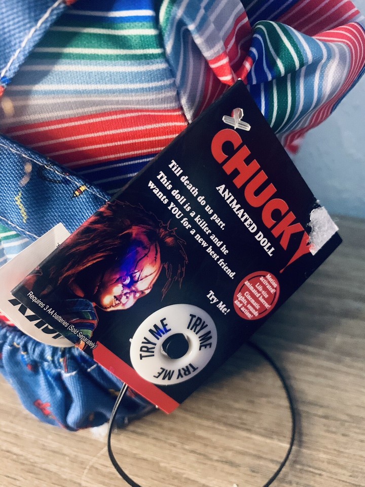 Talking Animated Chucky Doll SOLD OUT Party City Animatronic | eBay