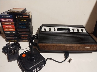 Sears Video Arcade Telegames Console System (Atari 2600) w Games Tested ...