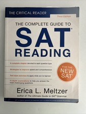 Critical Reader : The Complete Guide to SAT Reading, 3rd Edition by ...