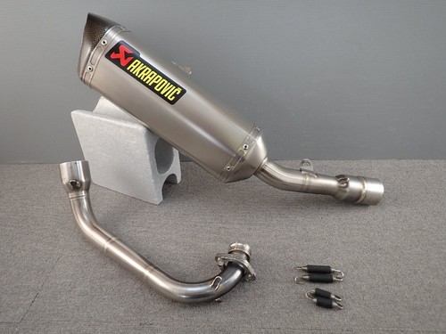 Akrapovic Yzf-R125 14-16 Late Model Full-Exhaust muffler Titanium ...