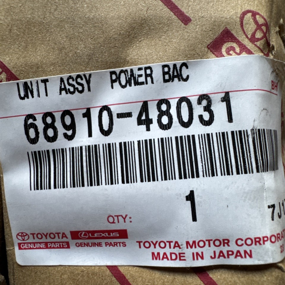 12 14 LEXUS RX350 RX450h TRUNK LIFTGATE TAIL GATE POWER MOTOR 68910 ...