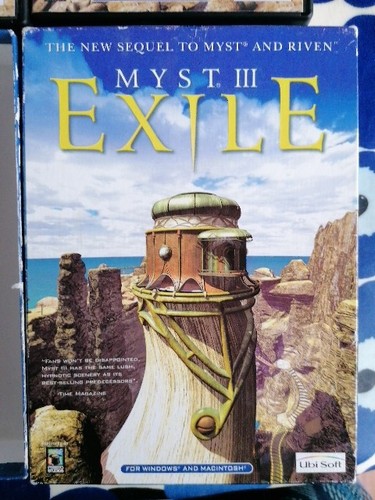 Myst III (Windows +Mac) COMPLETE in Box. All Discs, Manuals And Cases ...