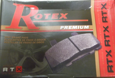 Front Disc Brake Pad Set, Semi-Metallic - Rotex D9946D | eBay