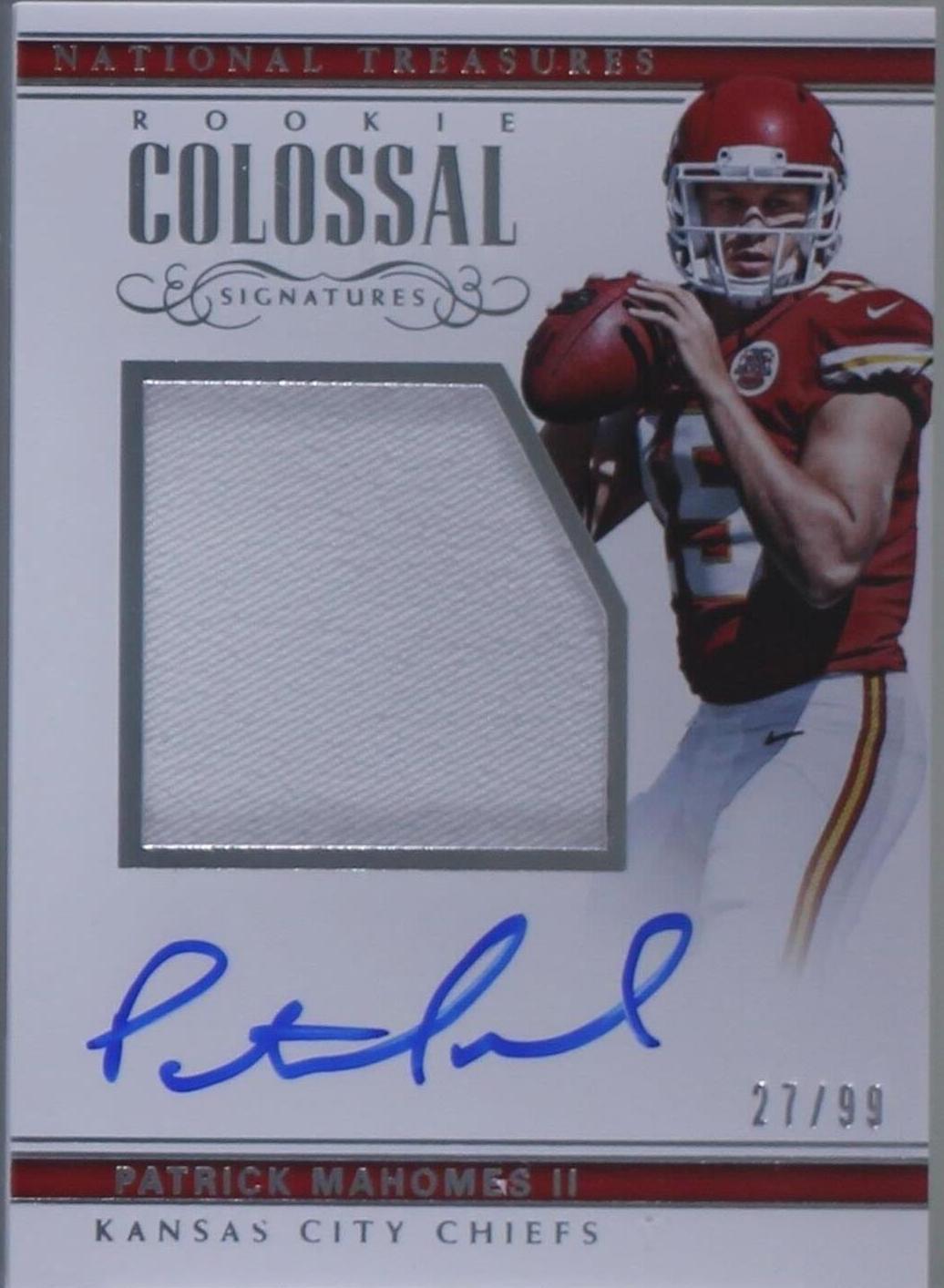 2017 Panini National Treasures - Rookie Colossal Signatures Patrick ...