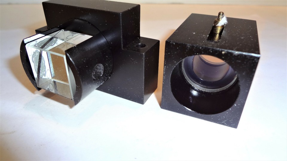 OPTICAL PRISM SET MOUNTED RIGHT ANGLE WITH OPTICAL FOCUS MODULE | eBay