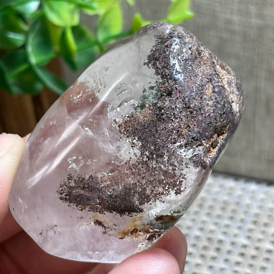 Ghost Phantom stone Mineral Specimen Garden viewing 54g A4 | eBay
