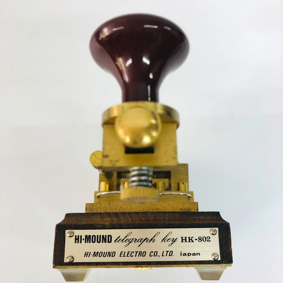 HI-MOUND HK-802 Morse Code Telegraph Key used | eBay