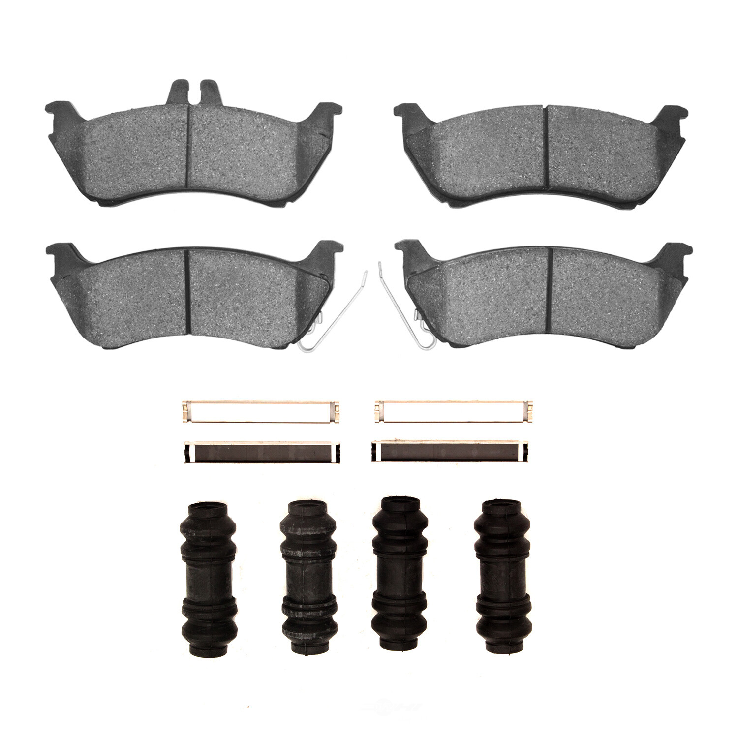 Disc Brake Pad Set-DFC 5000 Advanced Brake Pads - Low Metallic and ...