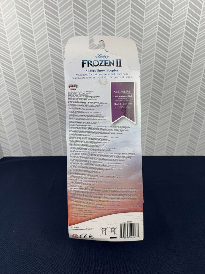*NEW* Disney Frozen 2 Sisters Snow Scepter Musical Toy Wand | eBay
