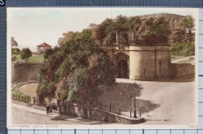 POSTCARD NOTTINGHAM CASTLE GATEWAY | eBay UK
