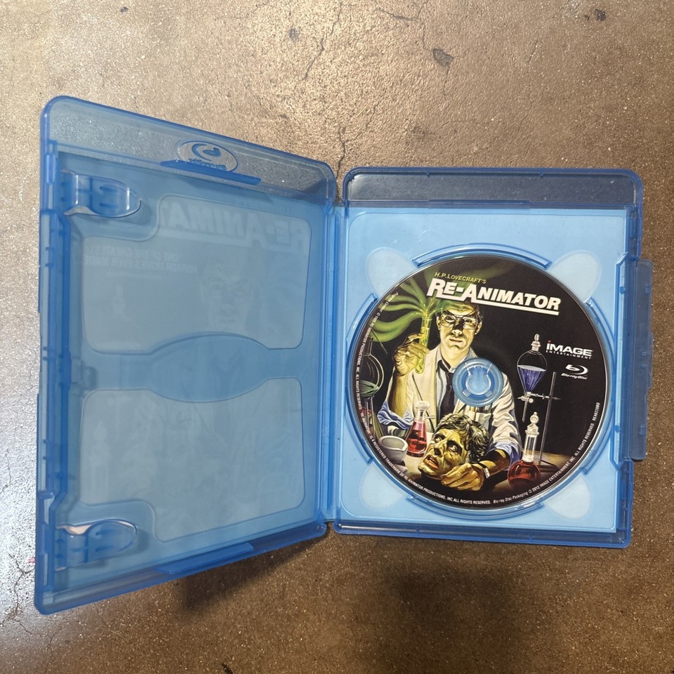 H.P. Lovecraft's Re-Animator (Blu-ray, 1985) Barbara Crampton, Jeffrey ...