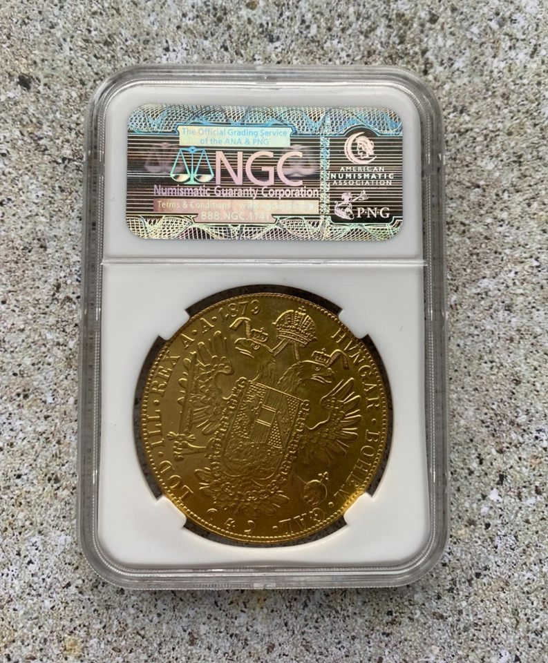 Austria 4 Ducats 1879 Emperor Franz Joseph I | eBay
