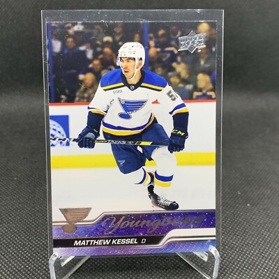 2023-24 Upper Deck Series 1 Young Guns Matthew Kessel YG RC #240 | eBay
