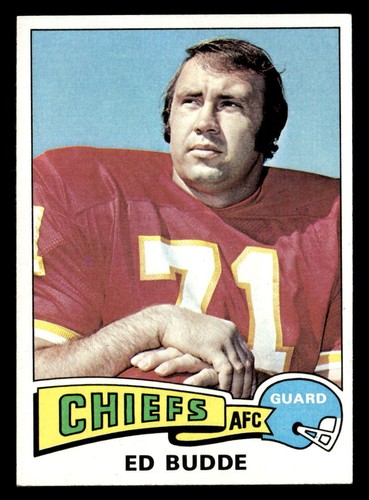 Ed Budde 1975 Topps Card #174 Kansas City Chiefs | eBay