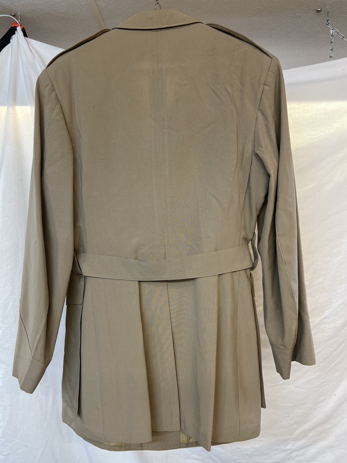 WW II USMC Uniform With Service Bars Appears To Be “khaki Color “ Nice ...
