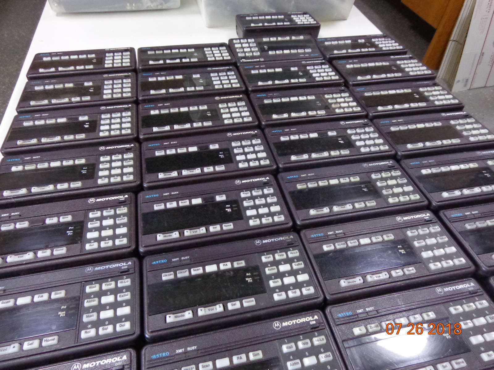 Motorola spectra ASTRO XTL5000 Radio SYS 9000 HCN1078D W9 Control Head ...