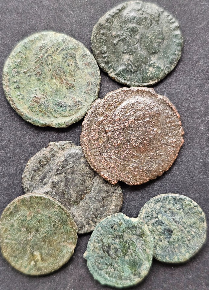 Roman bronze coins. Lot of 7 coins | eBay