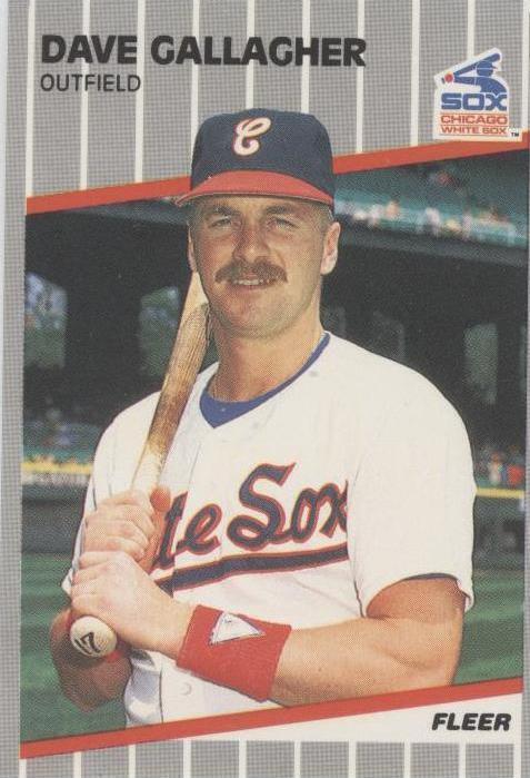 1989 Fleer - Dave Gallagher #496 for sale online | eBay