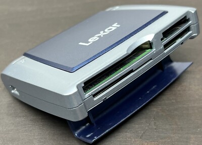 Lexar RW022 Silver USB 2.0 Multi-Card Reader & Intuit QuickBooks Reader ...