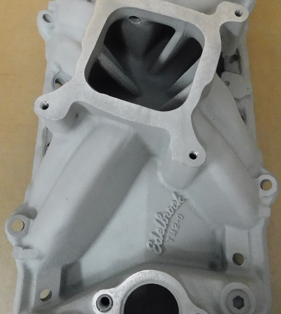 Edelbrock Torker 2-0 Intake Manifold 4bbl Model 2740 BBC Oval Port for ...