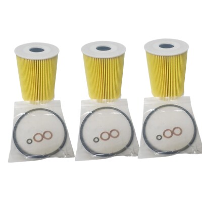 Lot of 3 Engine Oil Filter Fits: BMW M5 M6 Porsche 911 Cayenne Macan ...