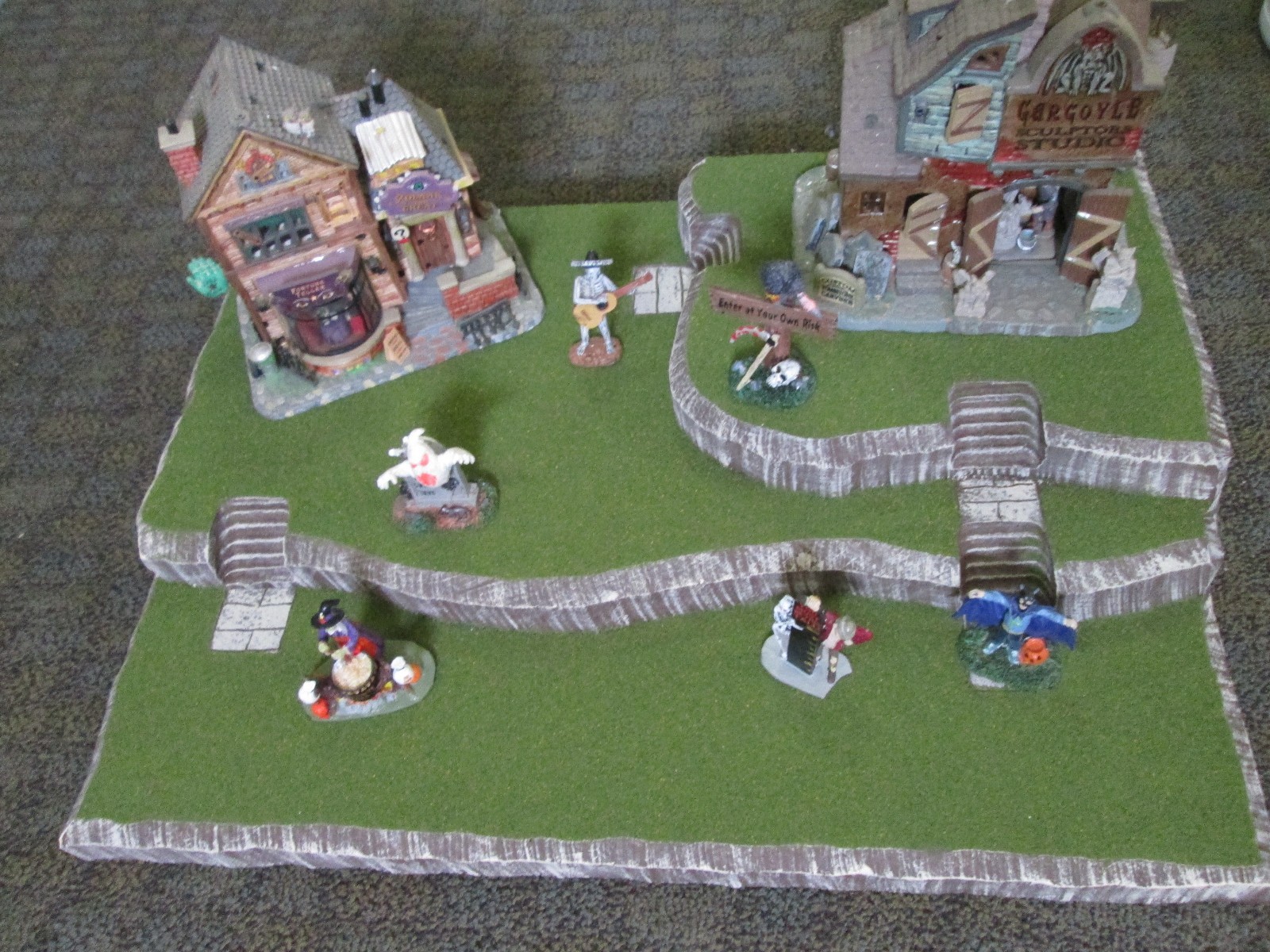 Halloween/Thanksgiving/Easter/Spring/Fall Village Display Platform Base ...