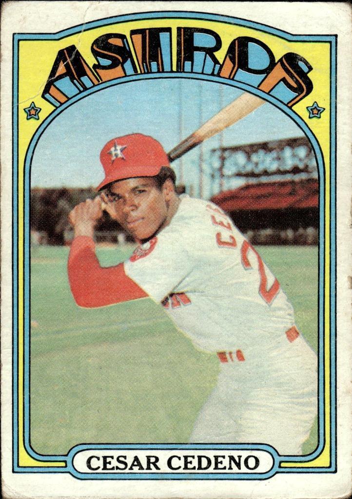 CESAR CEDENO 1972 Topps #65 BUY ANY 2 ITEMS FOR 50% OFF B213R2S2P32 | eBay
