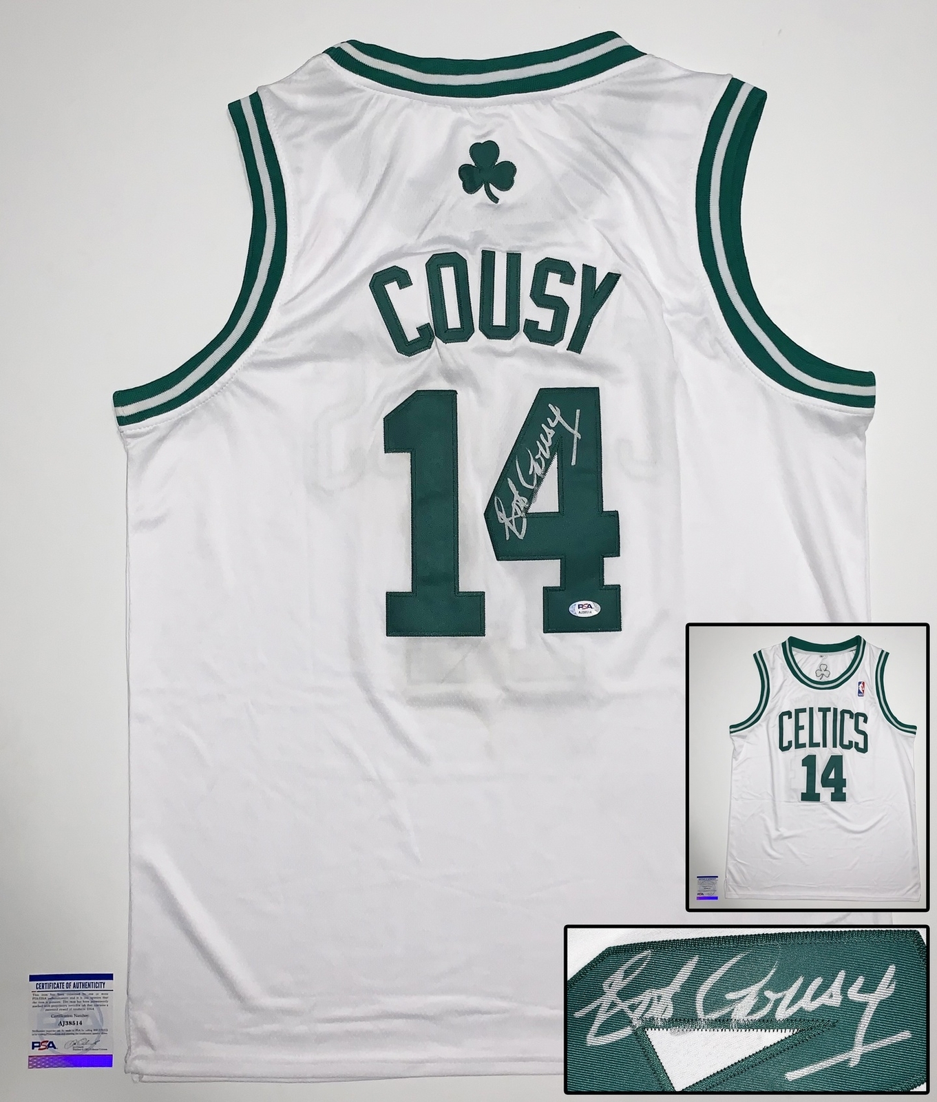 Boston Celtics Bob Cousy Signed Jersey PSA/DNA 3 COA | eBay