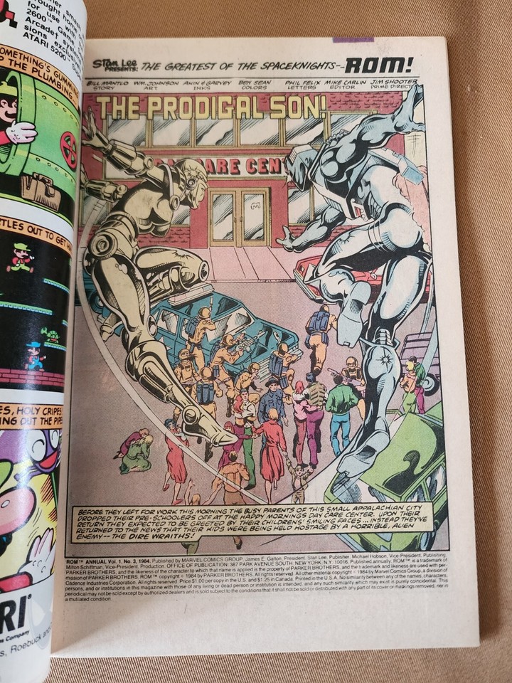ROM Annual #3 (1984) Direct Edition | eBay
