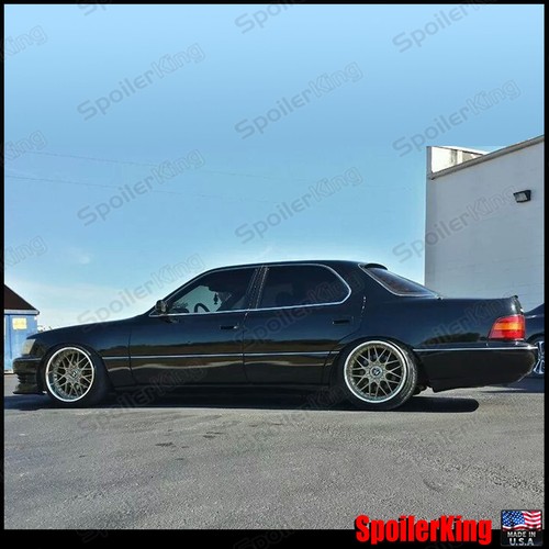 COMBO Rear Roof Wing & Trunk Lip Spoiler (Fits: Lexus LS400 1989-94 ...