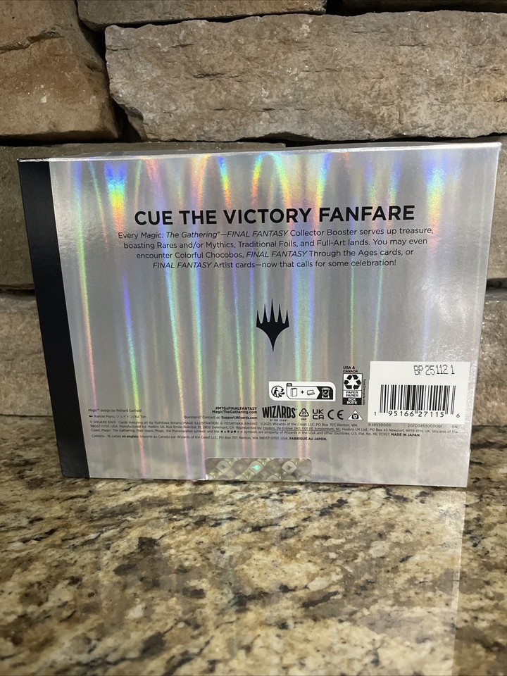Magic The Gathering Final Fantasy Collector Booster Serialized Card ...