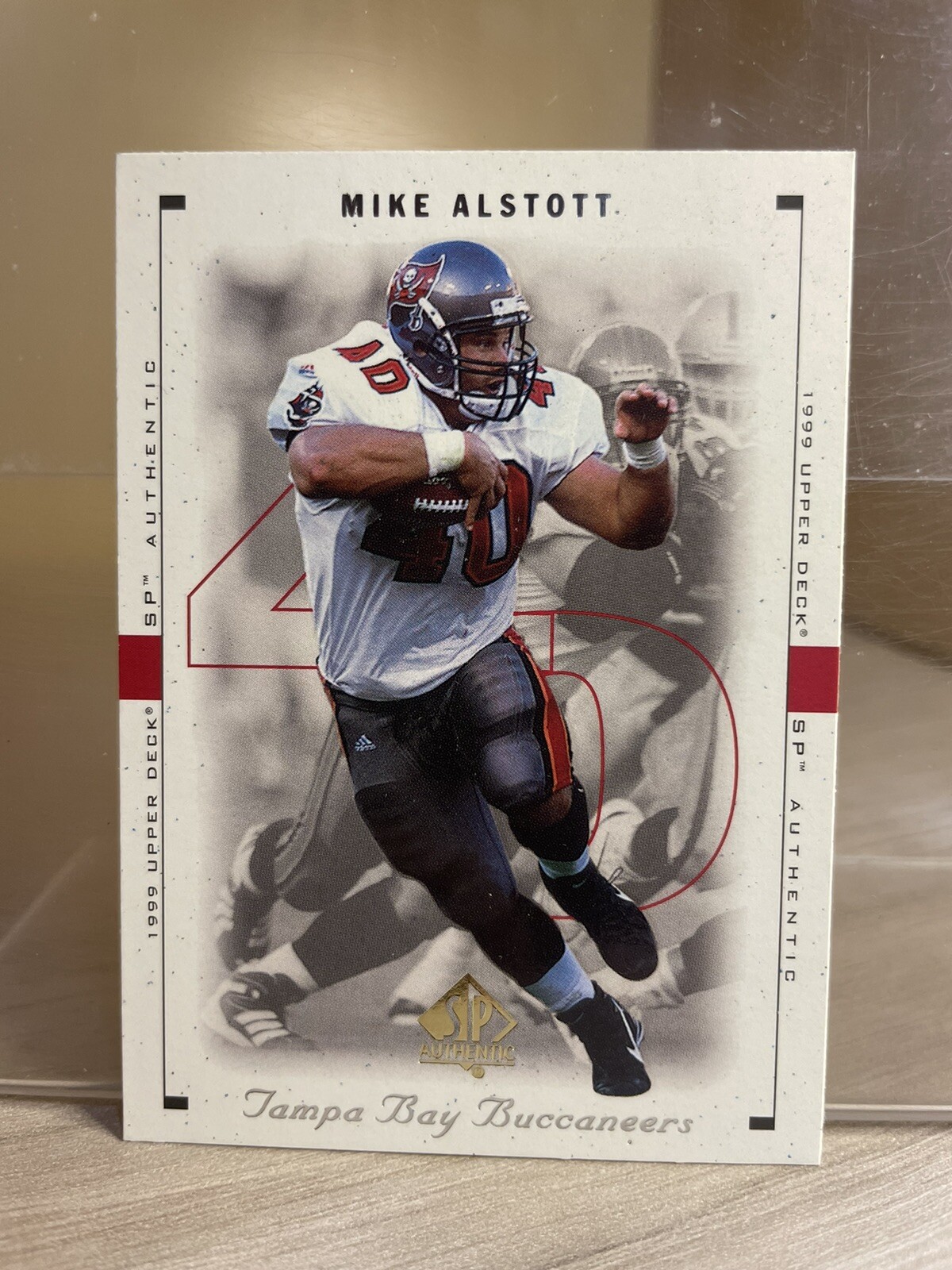1999 SP Authentic Football Card #84 Mike Alstott | eBay
