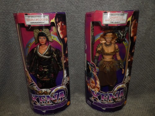 Xena Warrior Princess Warlord Xena & Gabrielle 12" Action Figures Toy ...