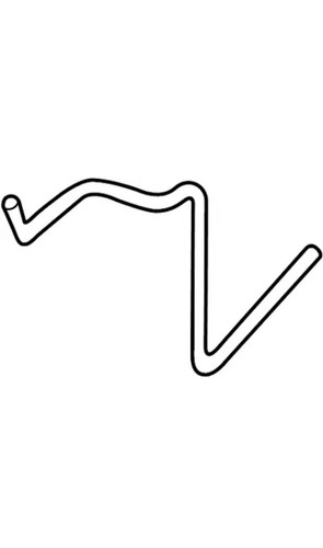 NEW OEM 12-21 Nissan Automatic Transmission Oil Cooler Tube. 21622 ...