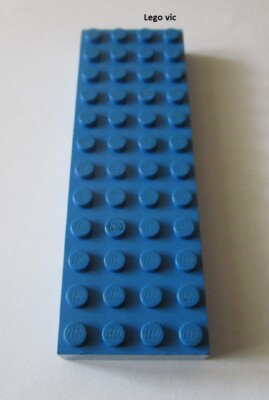 Lego 4202 Brick 4x12 Blue Brique Bleu du 4608 9278 9252 MOC -B5 | eBay