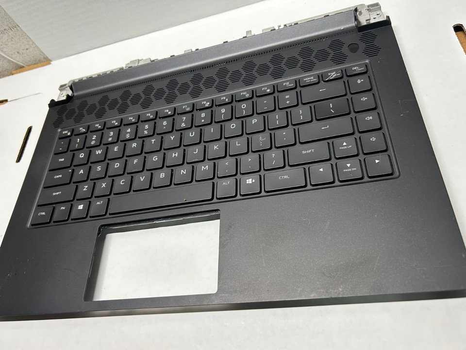 OEM Dell Alienware M15 R5 R6 R7 Palmrest US English Backlit Keyboard ...