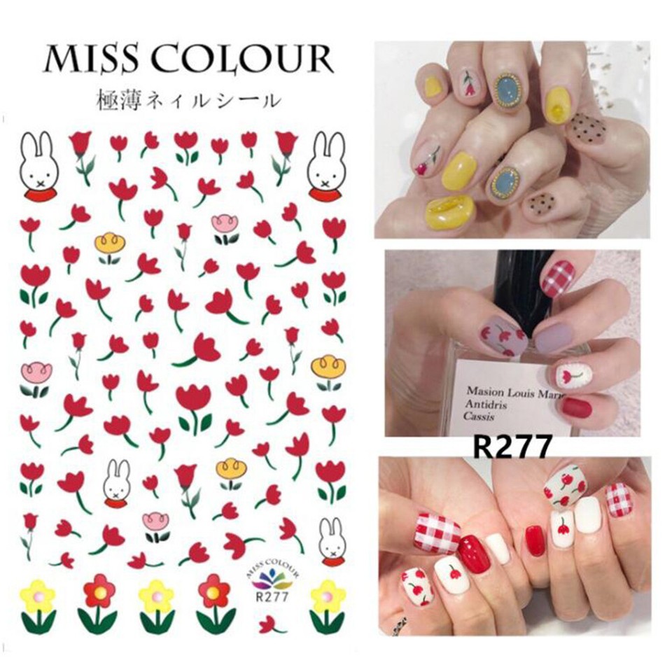 31 Different Styles Nail Stickers Waterproof Nail Art Design DIY Decals ...